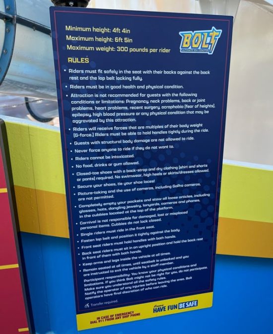 Bolt: Ultimate Sea Coaster (Updated September, 2022) › This Cruise Life