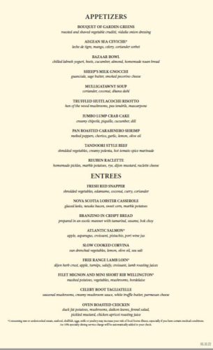 Celebrity Cruises Eden Restaurant › This Cruise Life