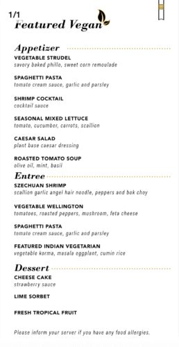 Carnival Jubilee Main Dining Room Menus (2023-2024) › This Cruise Life