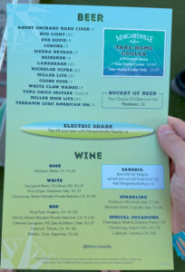 Margaritaville at Sea Paradise Bar Menus › This Cruise Life