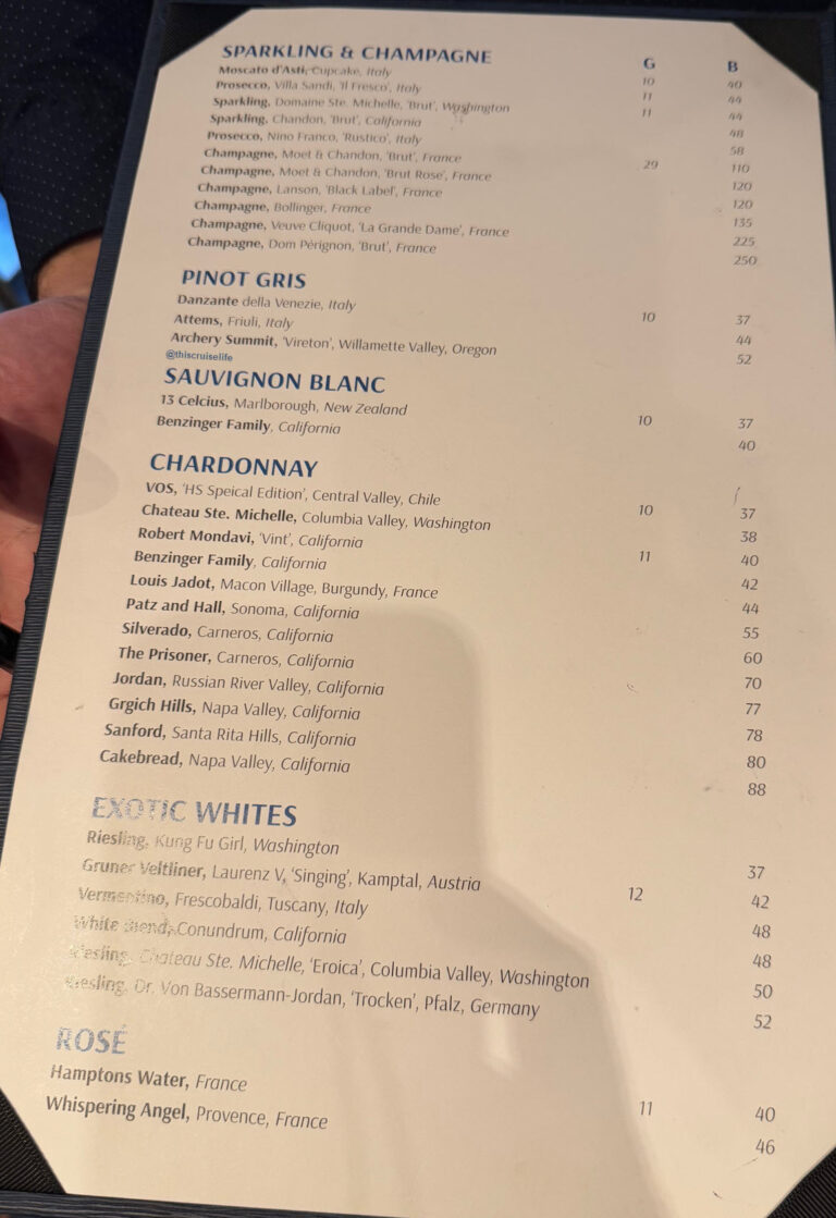 Margaritaville at Sea Paradise Bar Menus › This Cruise Life