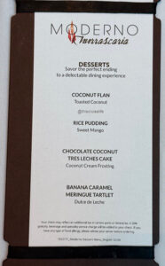 NCL Specialty Dining Menus – More at Sea › This Cruise Life